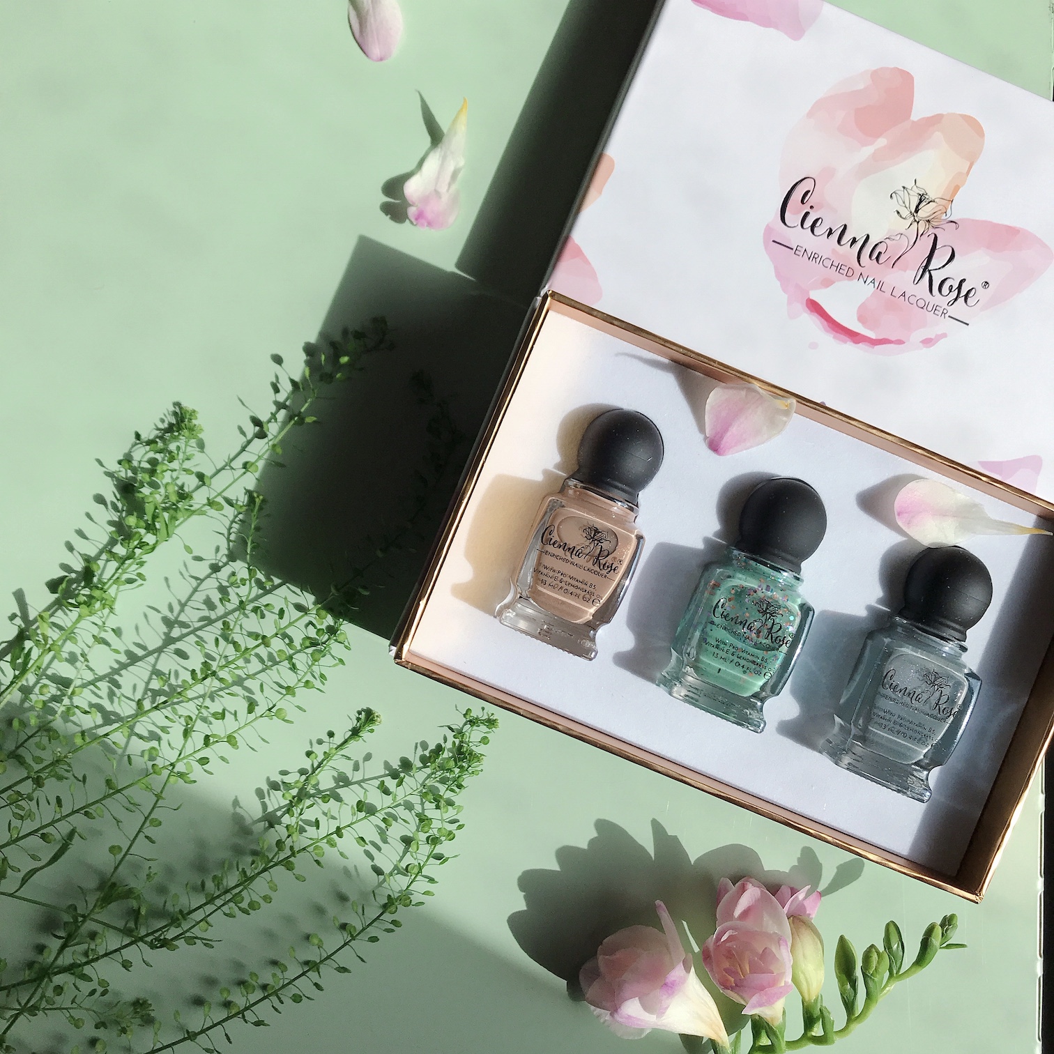 Nailing It: Cienna Rose 12-free Nail Polishes – Wonderlusting